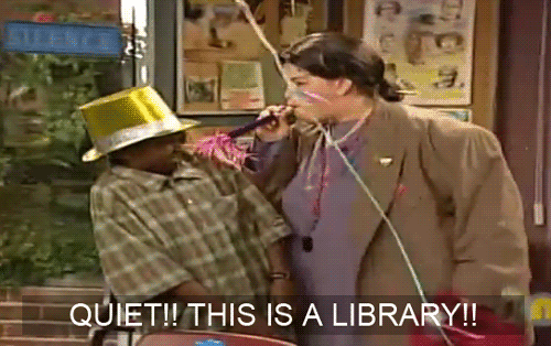 Shhhh!!!! – The Angry Librarian